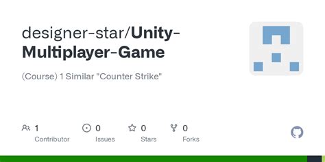 Github Designer Starunity Multiplayer Game Course 1 Similar