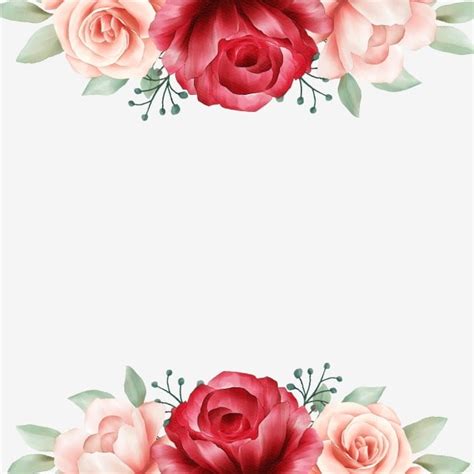 Border Bunga Tepi Yang Cantik