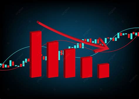 빨간색 그래프 막대가 있는 주식 시장 Backgroun 금융 위기 배경 촛대 패턴 주식 시장 경제 금융 차트 배경 일러스트 및 사진 무료 다운로드 Pngtree