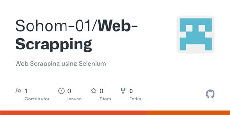 Github Sohom 01web Scrapping Web Scrapping Using Selenium