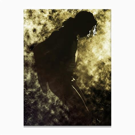 Michael Jackson Shadow Art Canvas Print By Neonartroom Fy