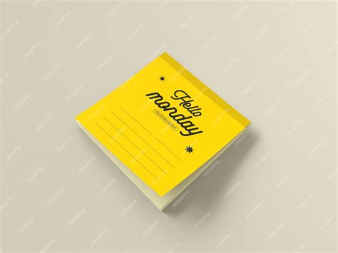 Premium Psd Sticky Notes Mockup