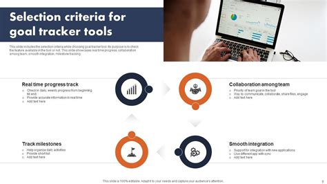 Goal Tracker Powerpoint Ppt Template Bundles Ppt Slide