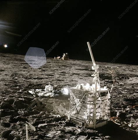 Apollo 12 Lunar Experiments 1969 Stock Image C038 7489 Science