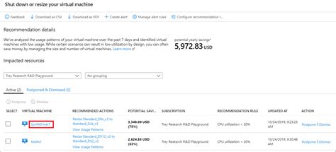 教程 使用建议降低 Azure 成本 Microsoft Cost Management Azure Docs