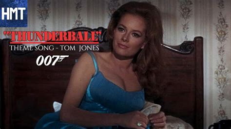 Thunderball Theme Song Tom Jones Youtube Music