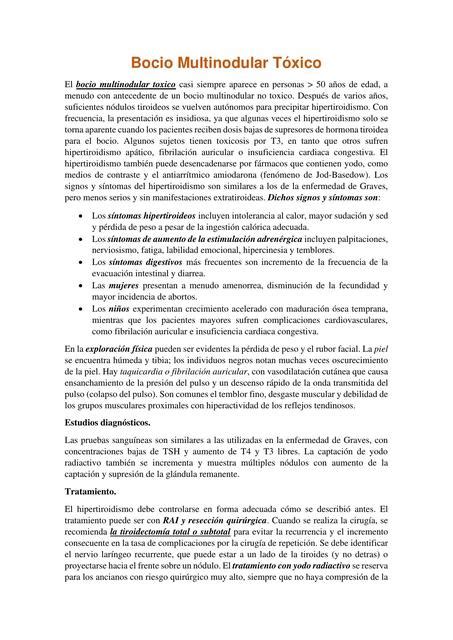 Bocio Multinodular Dr Castro Udocz