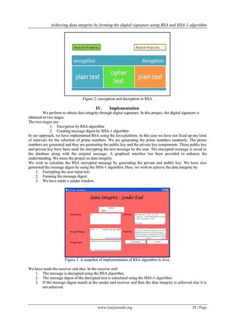 Achieving Data Integrity By Forming The Digital Signature Using Rsa And