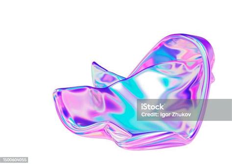 3d 홀로그램 추상적인 액체 형태의 물이 고립된 배경에 있다 3d 렌더링 그림입니다 홀로그램에 대한 스톡 사진 및 기타 이미지 홀로그램 액체 홀로그래픽 Istock