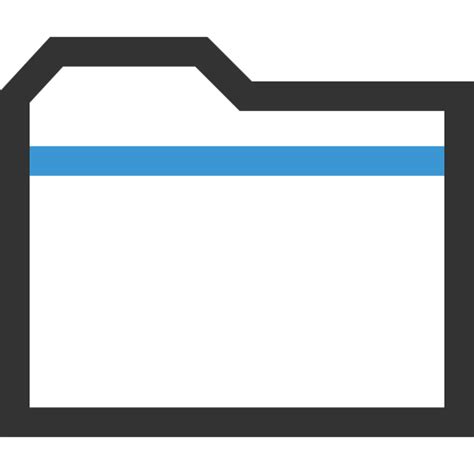 Folder Generic Outline Icon