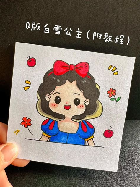 最简单的白雪公主简笔画步骤是什么（热门16张） 简笔画图片大全