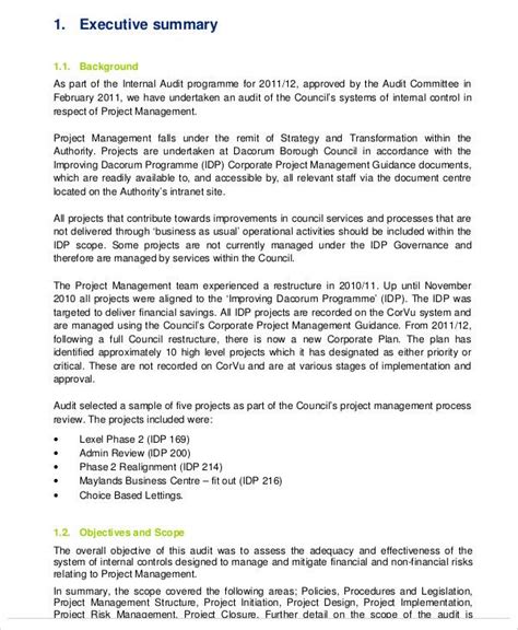 Project Management Final Report Template 4 Templates Example Templates Example Project