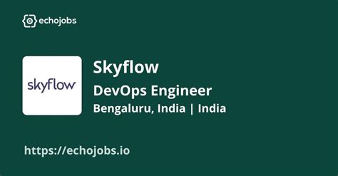 skyflow is hiring devops engineer remote bangalore india bengaluru india india remote