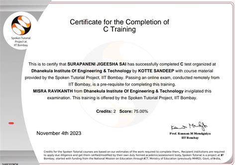 Certification Certificateofcompletion Iitbombay Surapaneni