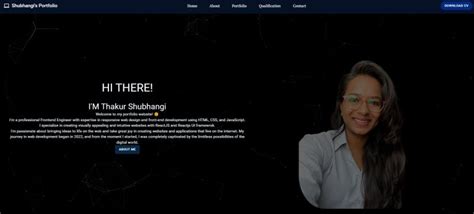 Thakur Shubhangi On Linkedin Frontendengineer Reactjs Portfoliowebsite Jobsearch