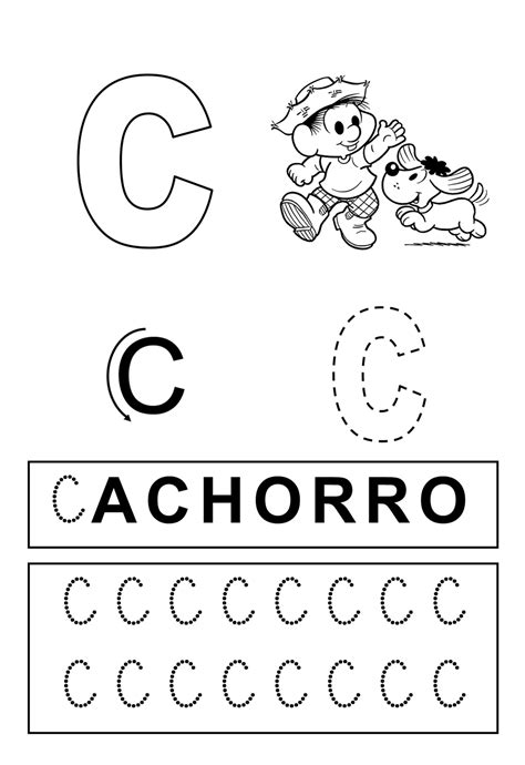 Atividade Com A Letra C Para Imprimir Retoedu
