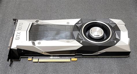 Nvidia Newest Founders Edition Geforce Gtx 1070 8gb Gddr5x Dvihdmi