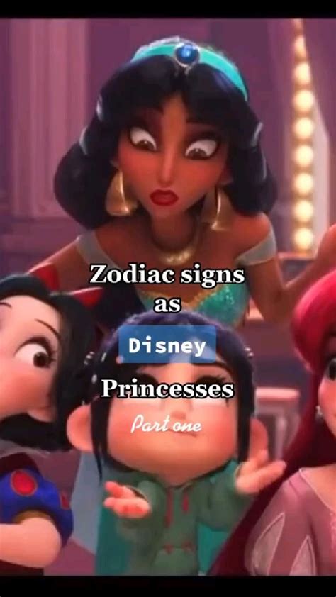 Zodiac Sign As Disney Princesses Zodiac Signs Zodiac Signs Funny Disney Fun Facts
