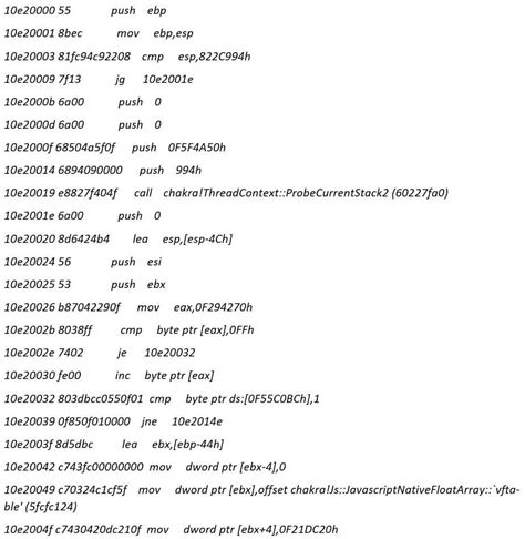 An Analysis Of The Use After Free Bug In The Microsoft Edge Chakra