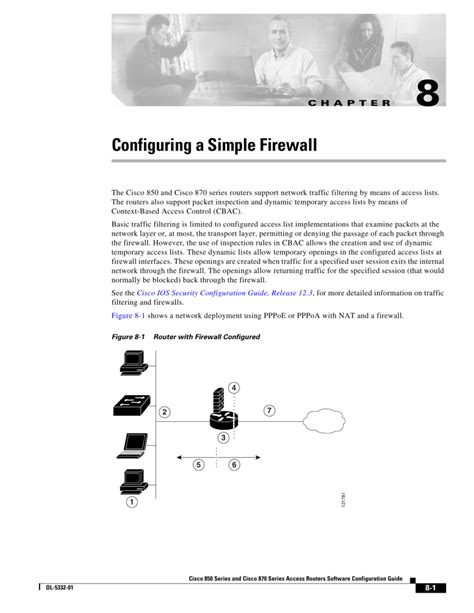 Cisco Firewall Configuration Access Lists And Cbac