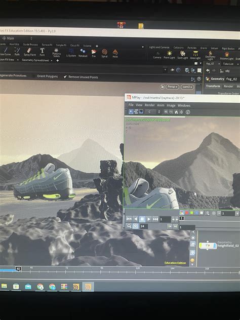 houdini [far volume and textures are visible in viewport but not rendering correct] r houdini