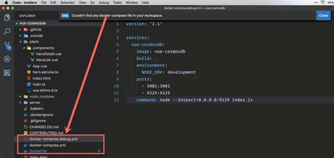Docker Extension Cant Find Docker Files But They Are Present · Issue 181 · Microsoft