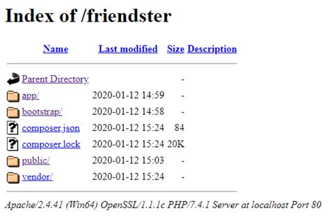 Php Object Not Found The Requested Url Was Not Found On This Server