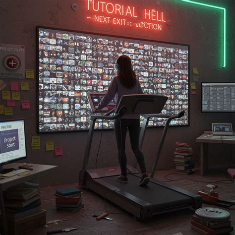 Escaping Tutorial Hell — Why Learning It Requires More Than Just Watching By Lukasz Glegola