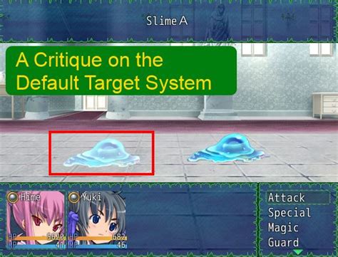 A Critique On The Default Target System Rpg Maker Forums