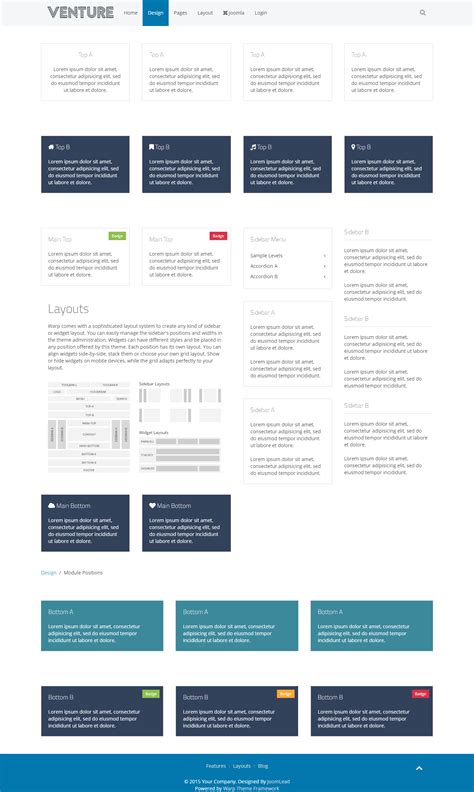 venture documentation free joomla templates and premium joomla templates