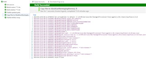 Azure Devops Continuous Integration On VSTS Build Definition No Files System