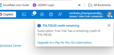 unable to create azure synapse workspace with free trial subscription