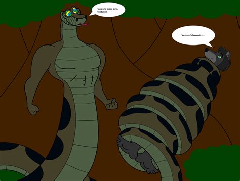 Kaa Tries His Naga Form By Basedcube95 On Deviantart