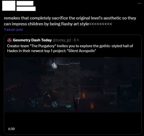 any thoughts on this level comments r geometrydash