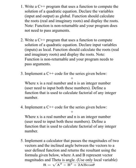 solved 1 write a c program that uses a function to