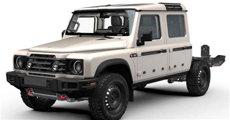 Ineos Grenadier Quartermaster Cab Chassis Ute Breaks Cover Carexpert