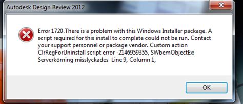 Design Review 2012 Install Problems Autodesk Community
