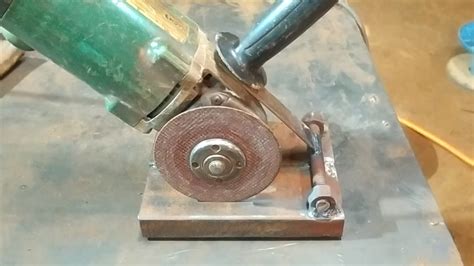 Homemade Angle Grinder Stand How To Make A Cutting Machine