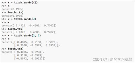 【pytorch】pytorch之tensors索引切片篇tensor切片 Csdn博客