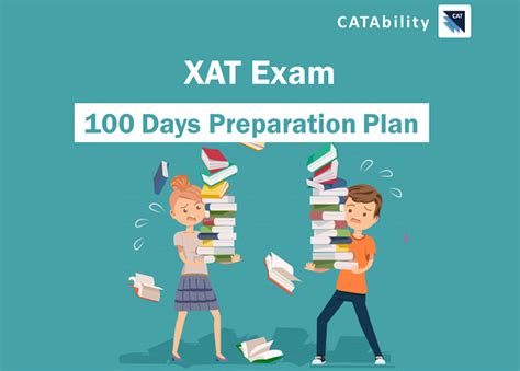 xat exam xat 100 days preparation plan catability blog