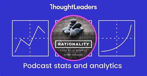 Rationality From Ai To Zombies Podcast Stats Analytics And