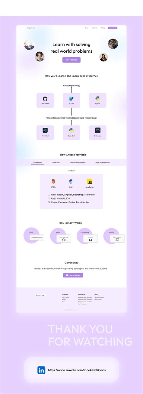Coding School Website Design Behance