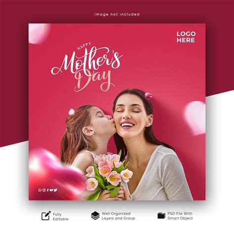 Premium Psd Mothers Day Instagram Post Template