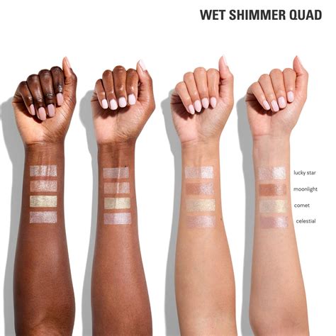 Wet Shimmer Quad Eyeshadow Compact Kylie Cosmetics By Kylie Jenner
