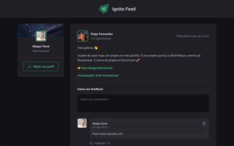 Primeiro Projeto Da Formação Reactjs Da Rocketseat Para Reforçar Os