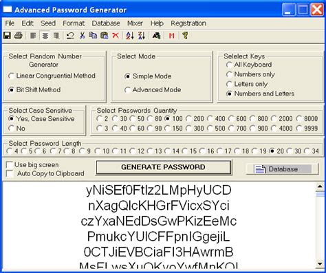 Advanced Password Generator 366 Free Download