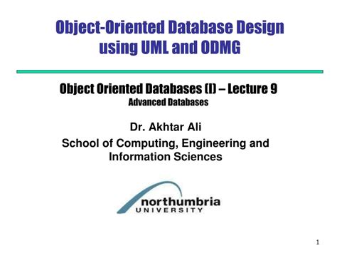 PPT Object Oriented Database Design Using UML And ODMG PowerPoint Presentation ID