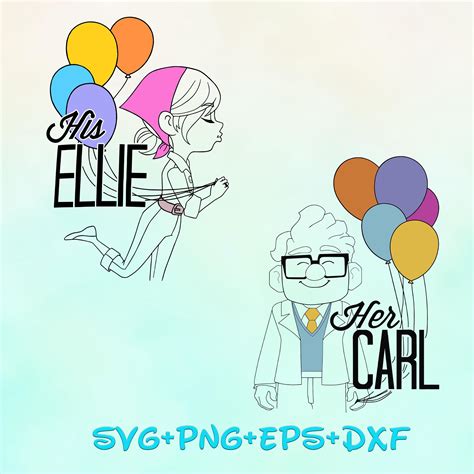 Best 8 Ellie Und Carl Svg Png Bundle Up Movie Youre My Greatest