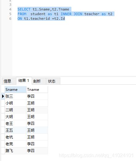 Sql中的各种连接的区别总结（内连接，左连接，左外连接，右连接，右外连接，全连接，全外连接）sql各种连接的区别 Csdn博客