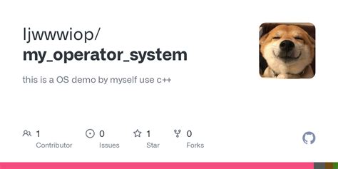 Github Ljwwwiop My Operator System This Is A Os Demo By Myself Use C